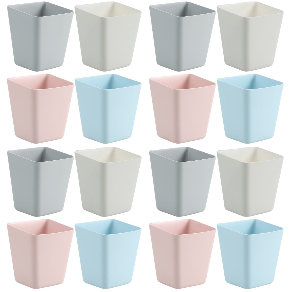 HOMEMAXS 16 pcs Cart Hanging Baskets Cart Hanging Buckets Multi-purpose ...