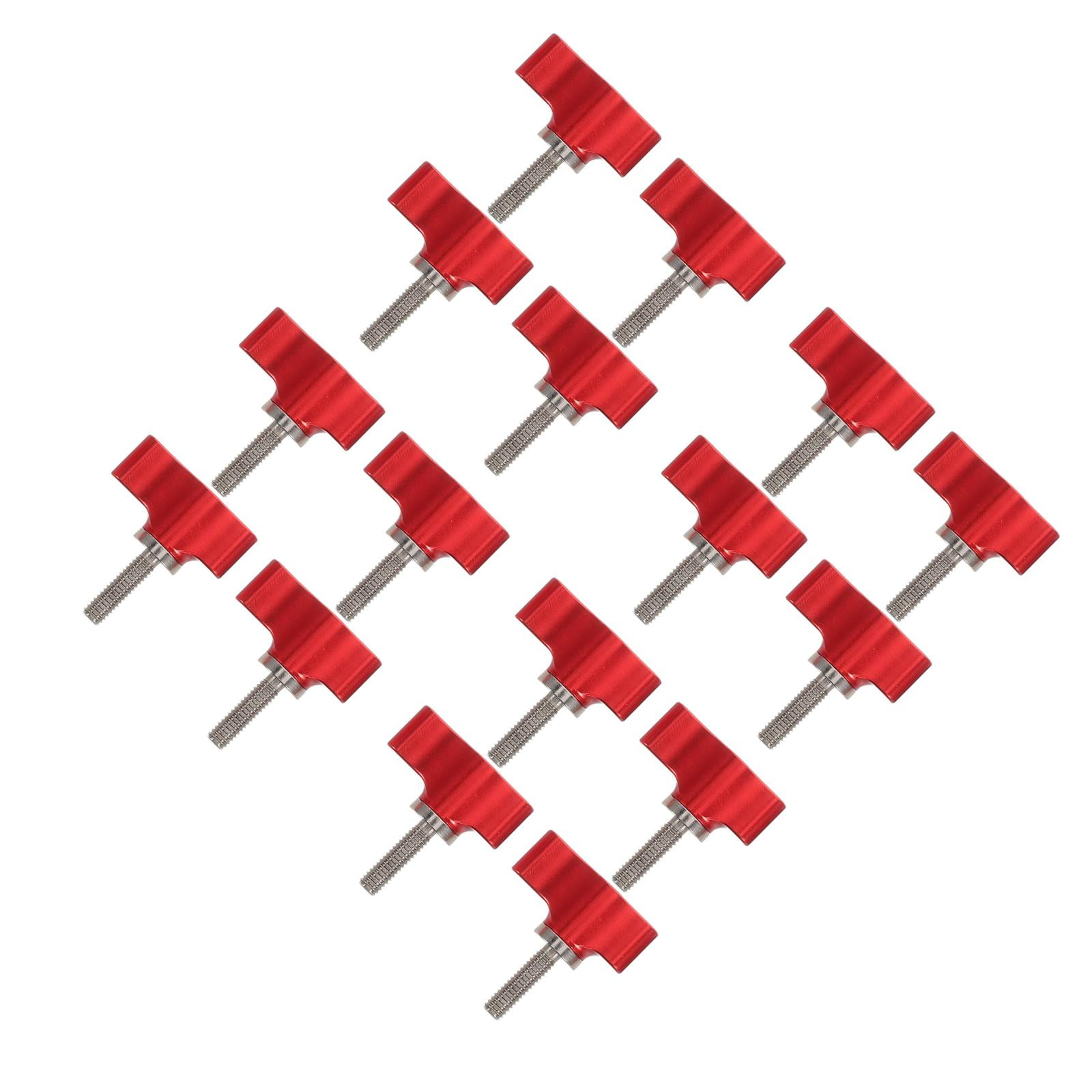 HOMEMAXS 16 pcs Clamping Wing Thumb Screw with Quick Release Knob Thumb ...