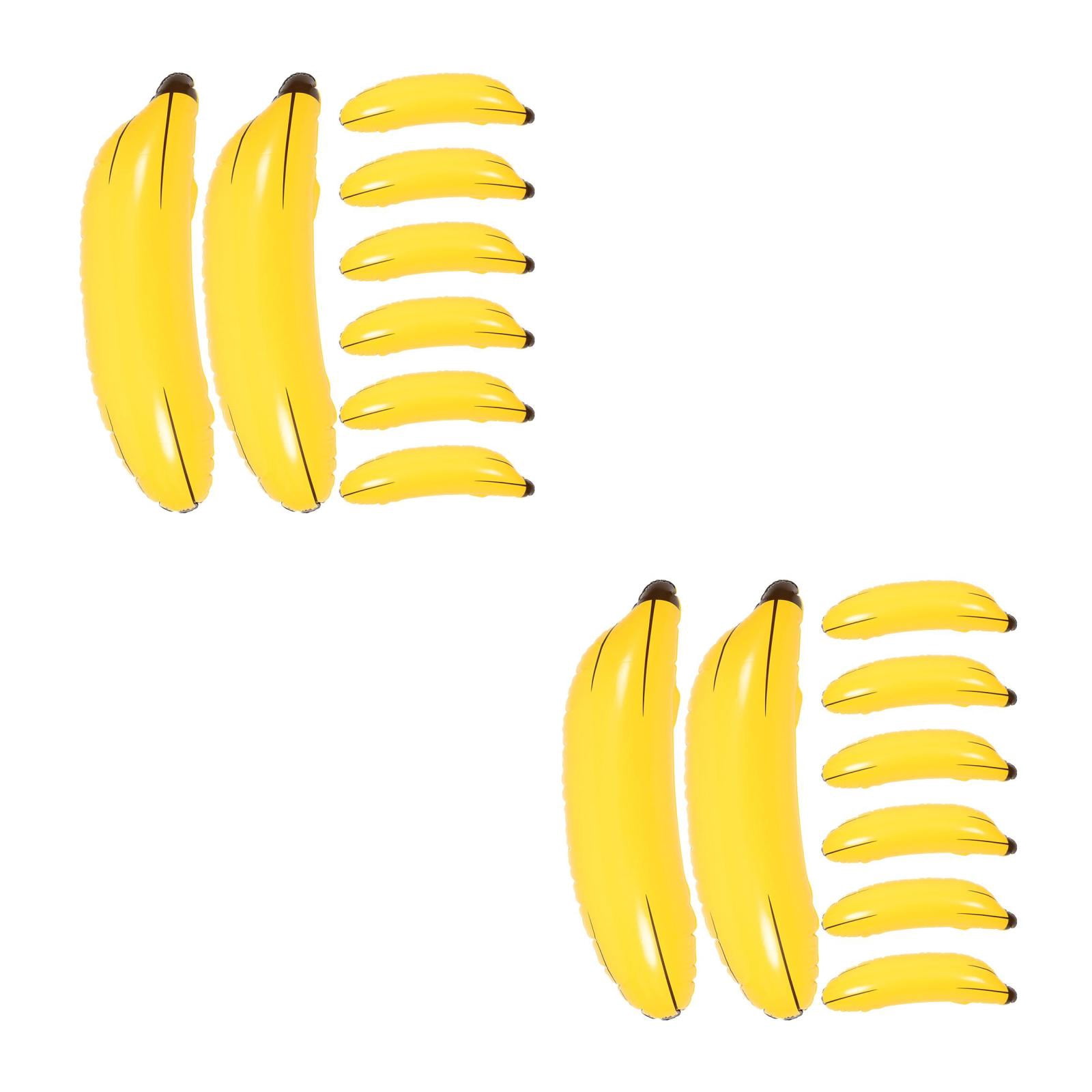 HOMEMAXS 16 pcs Giant Inflatable Banana PVC Banana Toy Banana Game ...