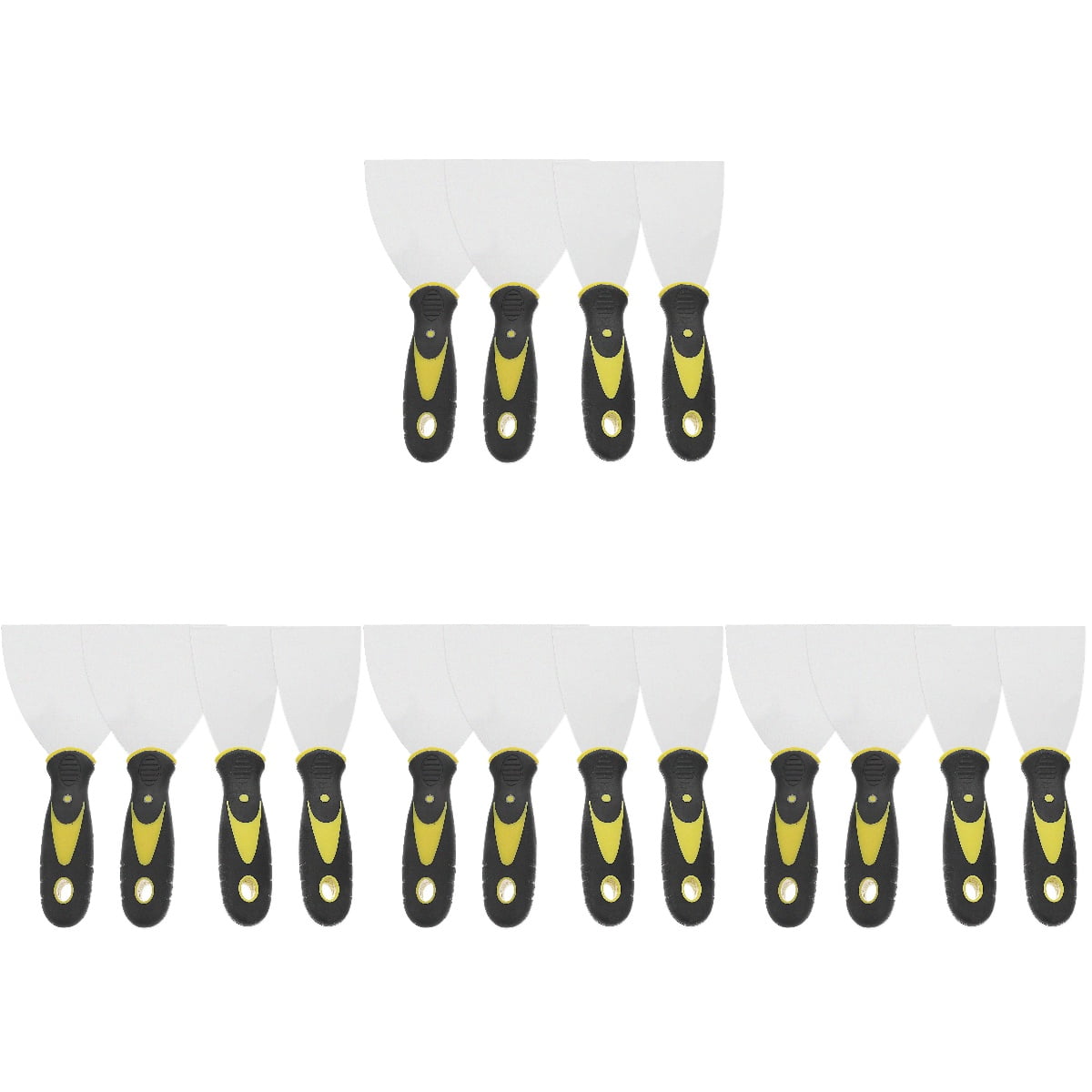 HOMEMAXS 16 pcs Paint Scraper Tool Sticker Scraper Tool Stainless Steel ...