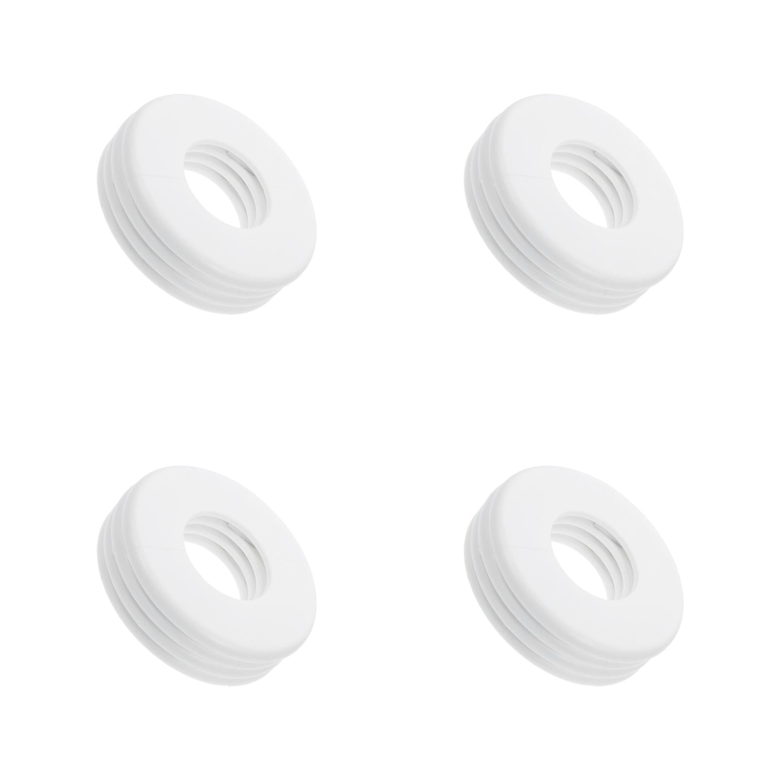 HOMEMAXS 16 pcs Pool Ladder Escutcheons Abs Escutcheons Plates For ...