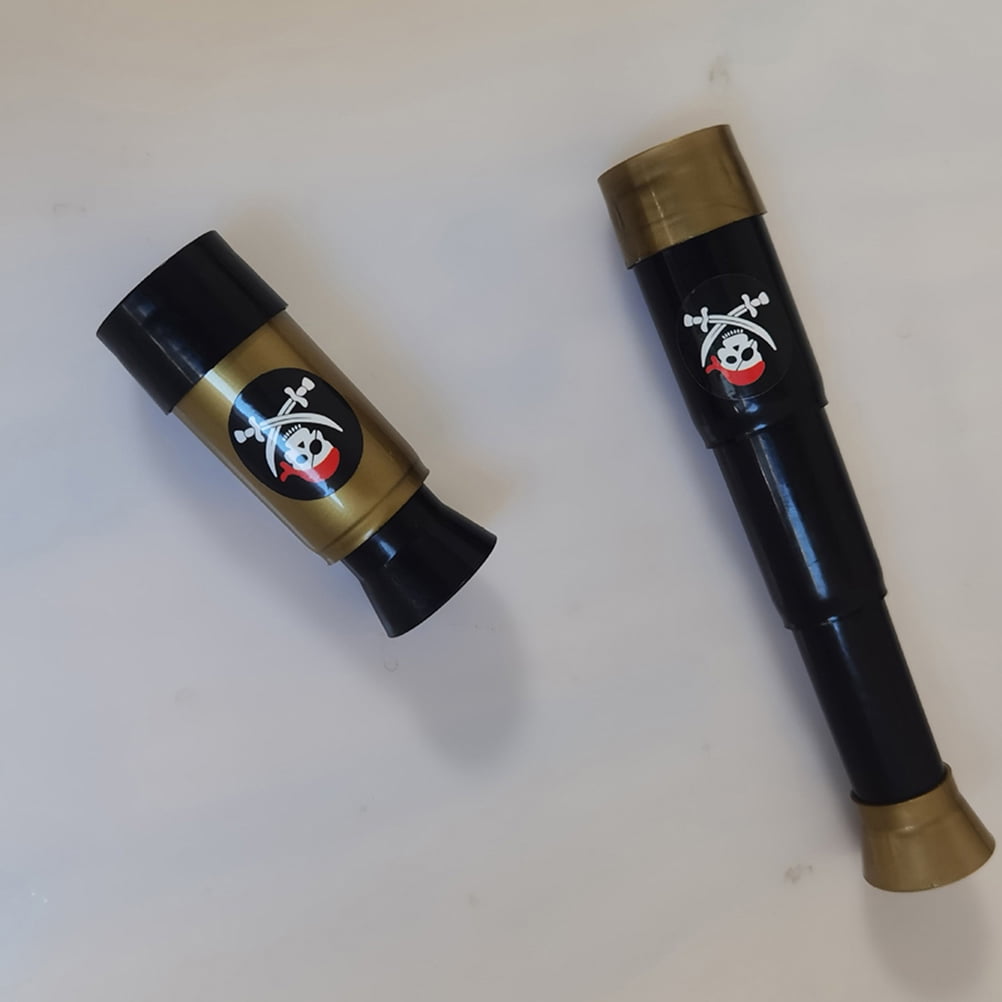 16Pcs Plastic Telescope Pirate Party Retractable Telescopes Cosplay ...