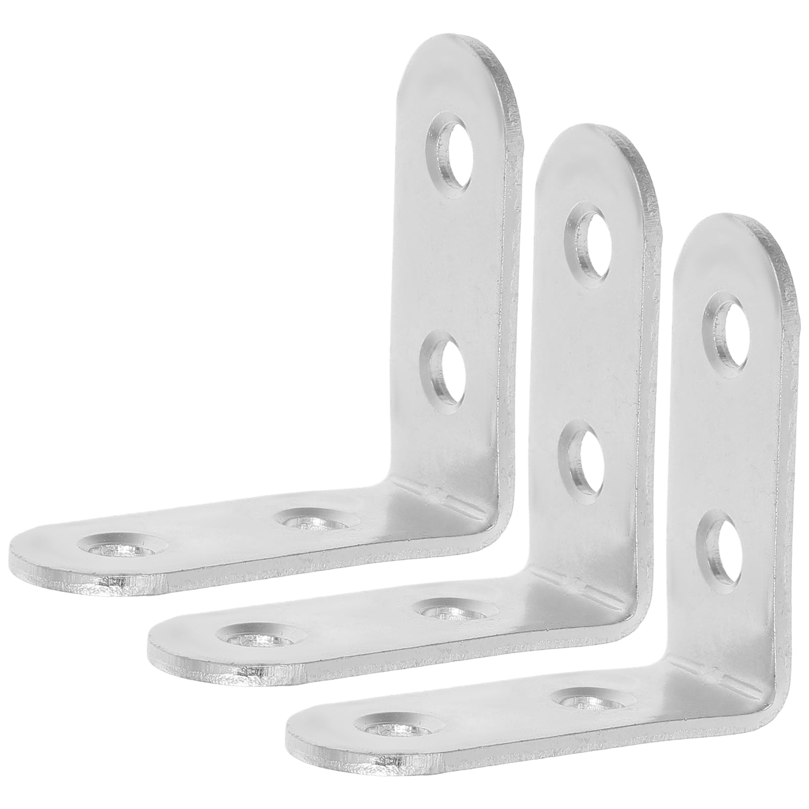 HOMEMAXS 16pcs Angle Brackets Furniture Corner Brackets Small L ...