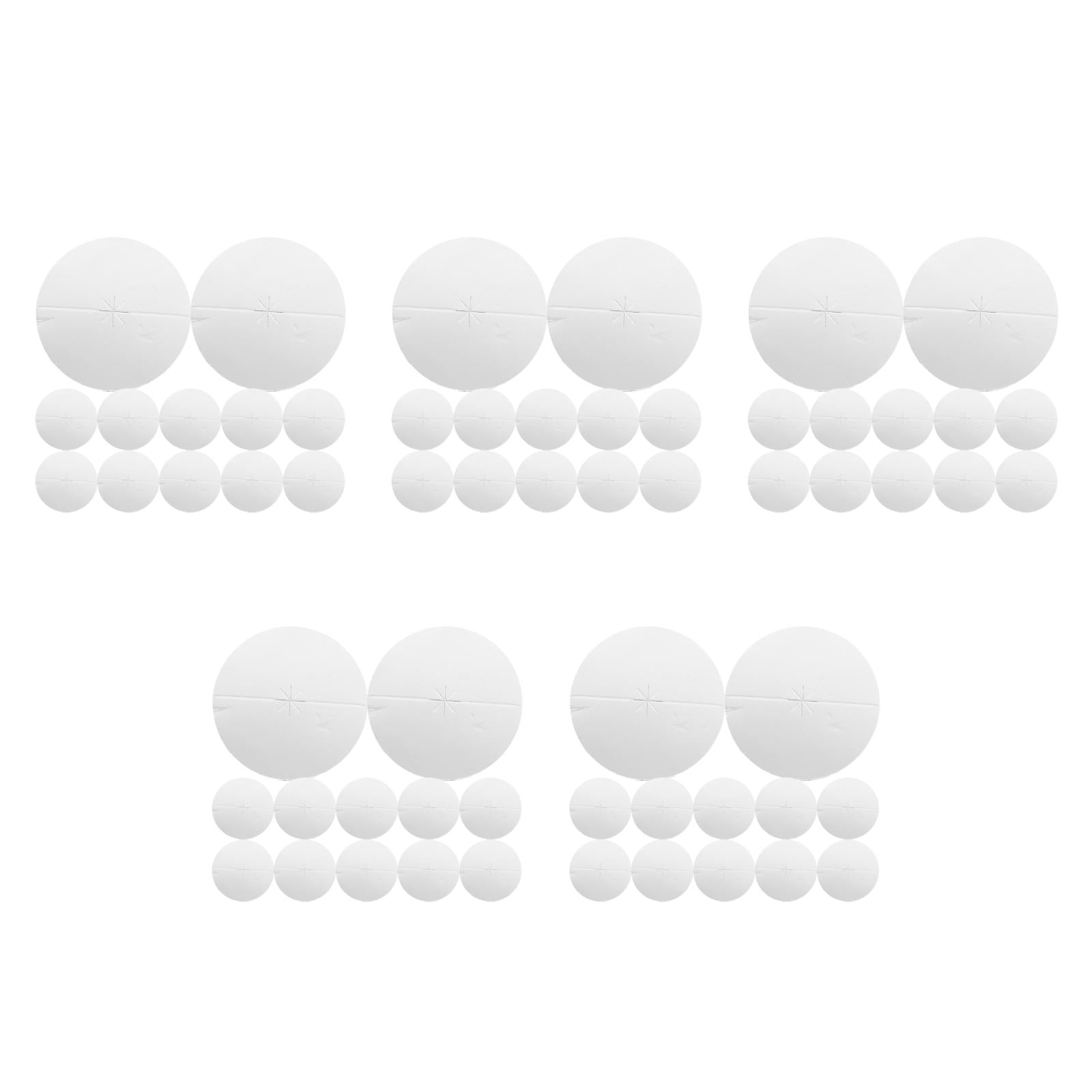 HOMEMAXS 175 Pcs Devotional Candles Drip Trays Candle Drip Protector ...