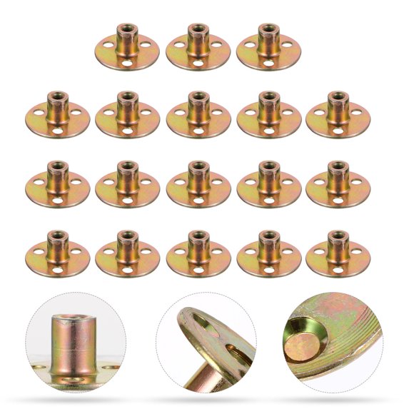 18 Pcs Key Furniture Screw Accessories Feet Installation Three Hole ...