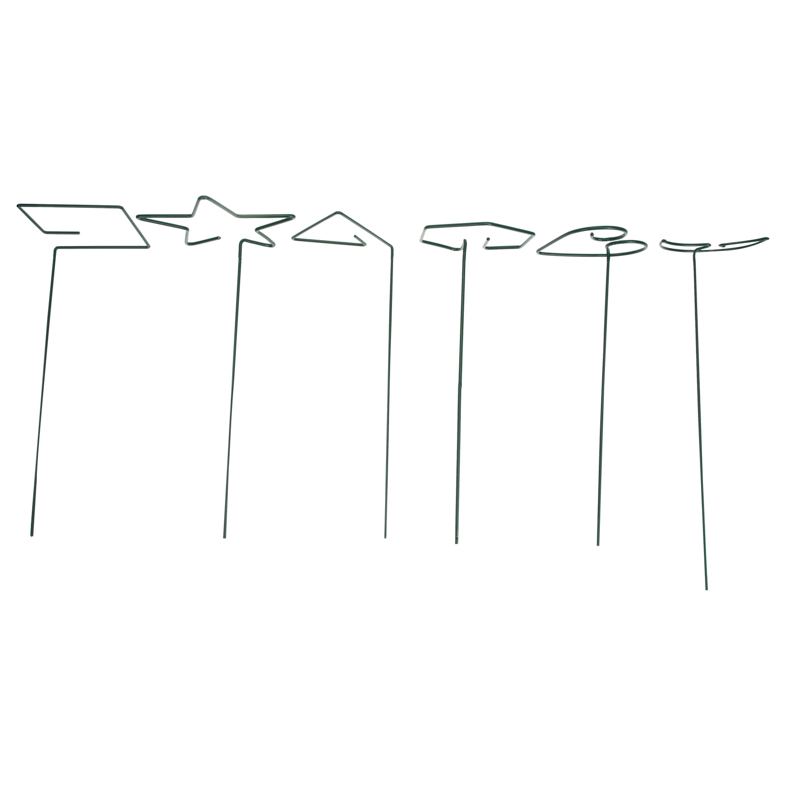 HOMEMAXS 18 pcs Iron Plant Trellis Garden Trellis Climbing Plant ...