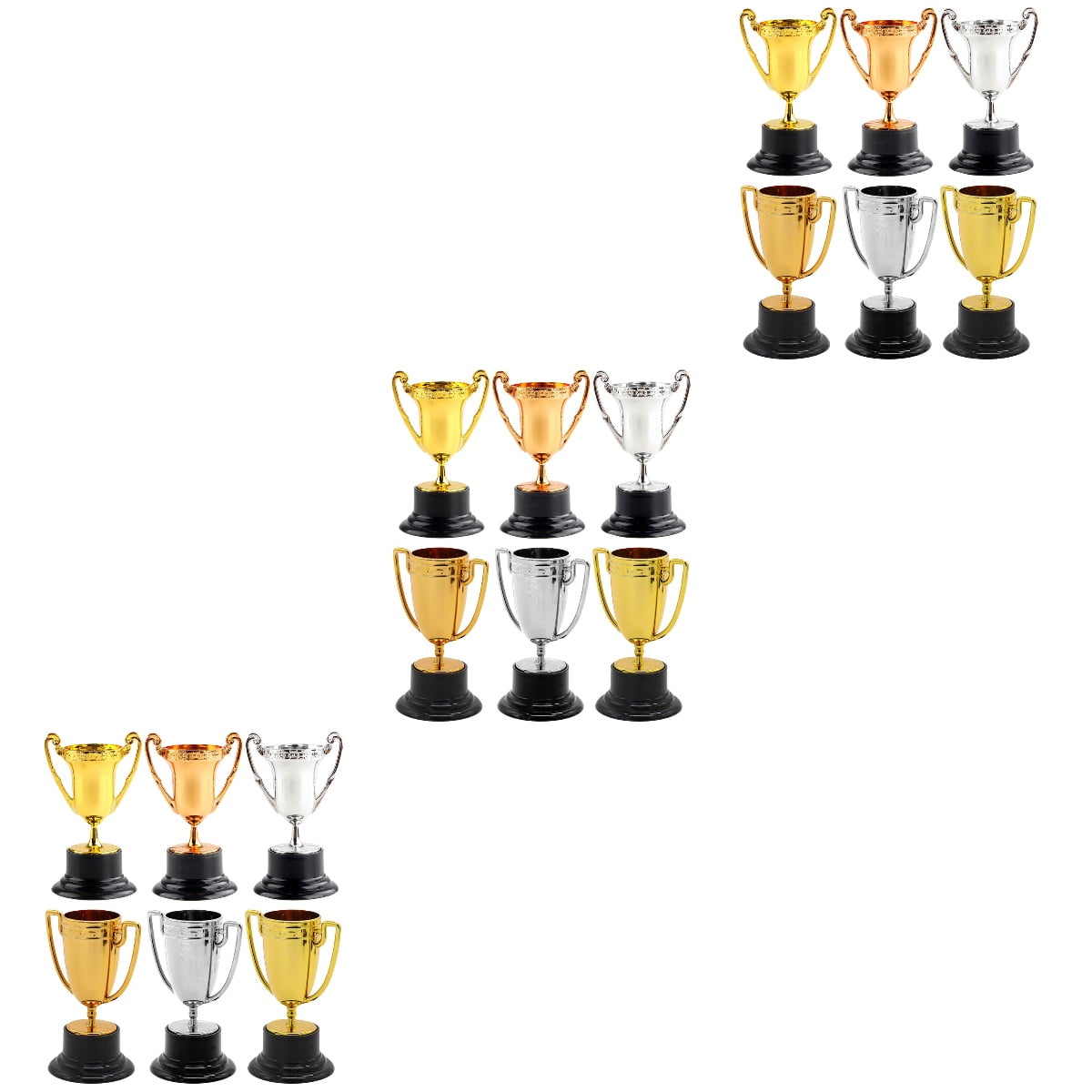 HOMEMAXS 18 pcs Small Trophy Ornaments Children Trophy Props Plastic ...