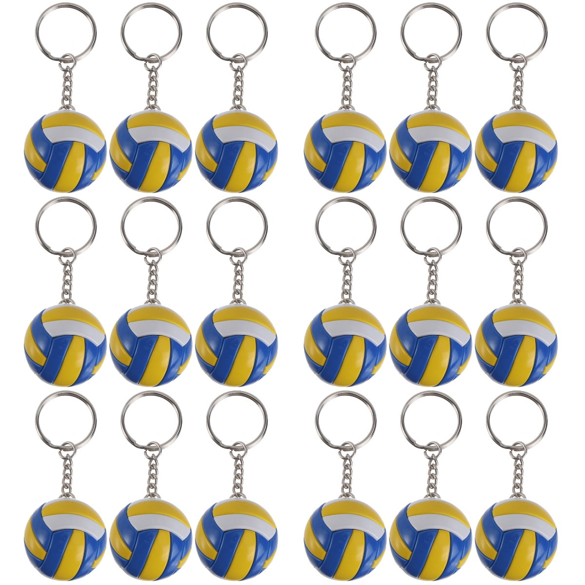 HOMEMAXS 18 pcs Volleyball Fan Key Chain Hanging Volleyball Pendant ...