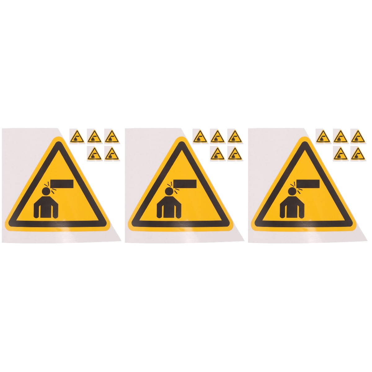 HOMEMAXS 18 pcs Watch Your Head Sign Stickers Low Overhead Clearance ...