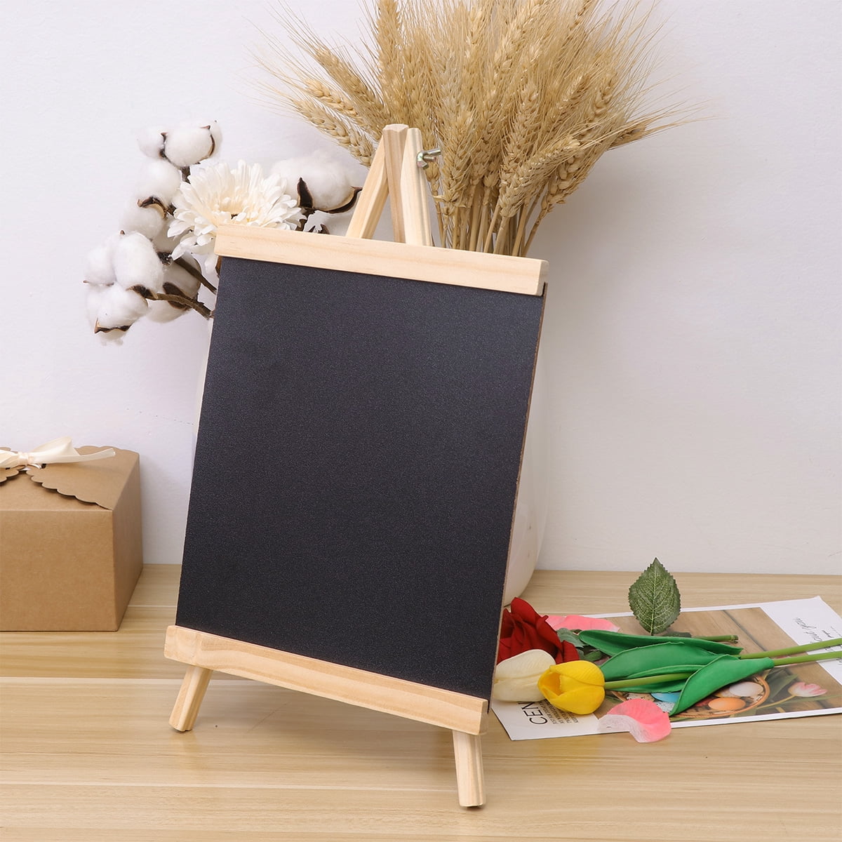 HOMEMAXS 1Pack Mini Chalkboard Signs with Stand for Bars and Weddings ...