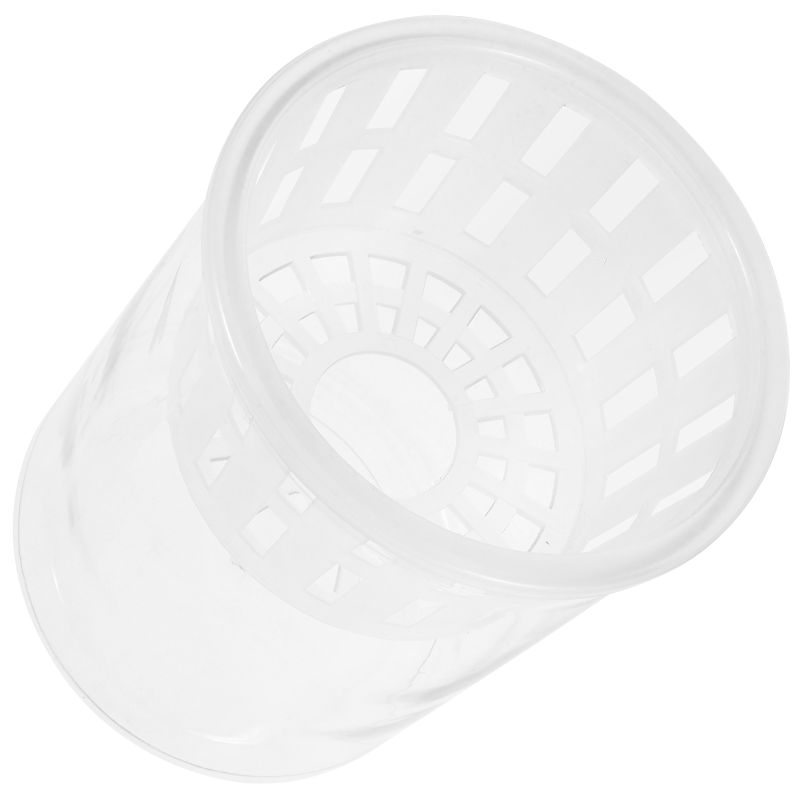 HOMEMAXS 1Pack Plastic Fish Bowl Mini Desktop Fish Tank Cylindrical ...