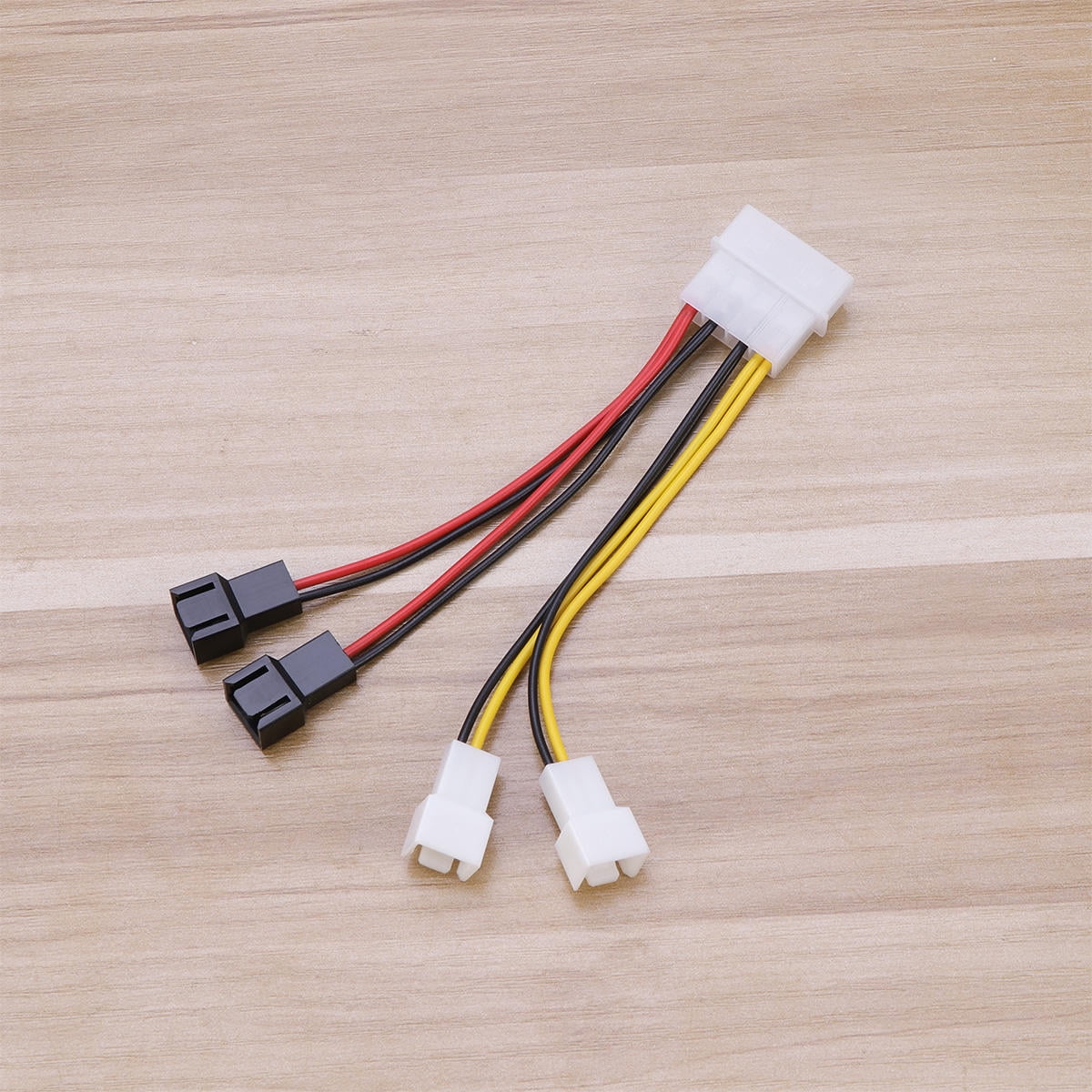 1Pc CPU 4 PIN to 3 PIN Fan Extention Cables PWM Adapter Cable Computer ...