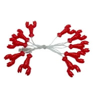 Kurt Adler AD2813 5.75 in. 10-Light LED Lobster Light Set - Walmart.com
