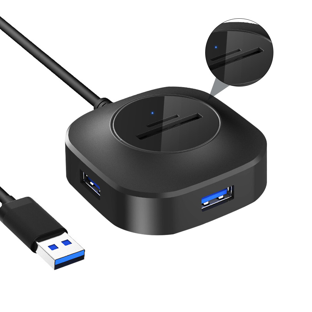 HOMEMAXS 1Pc USB Hub Data Expansion Transfer Hub Multi-port Adapter USB ...