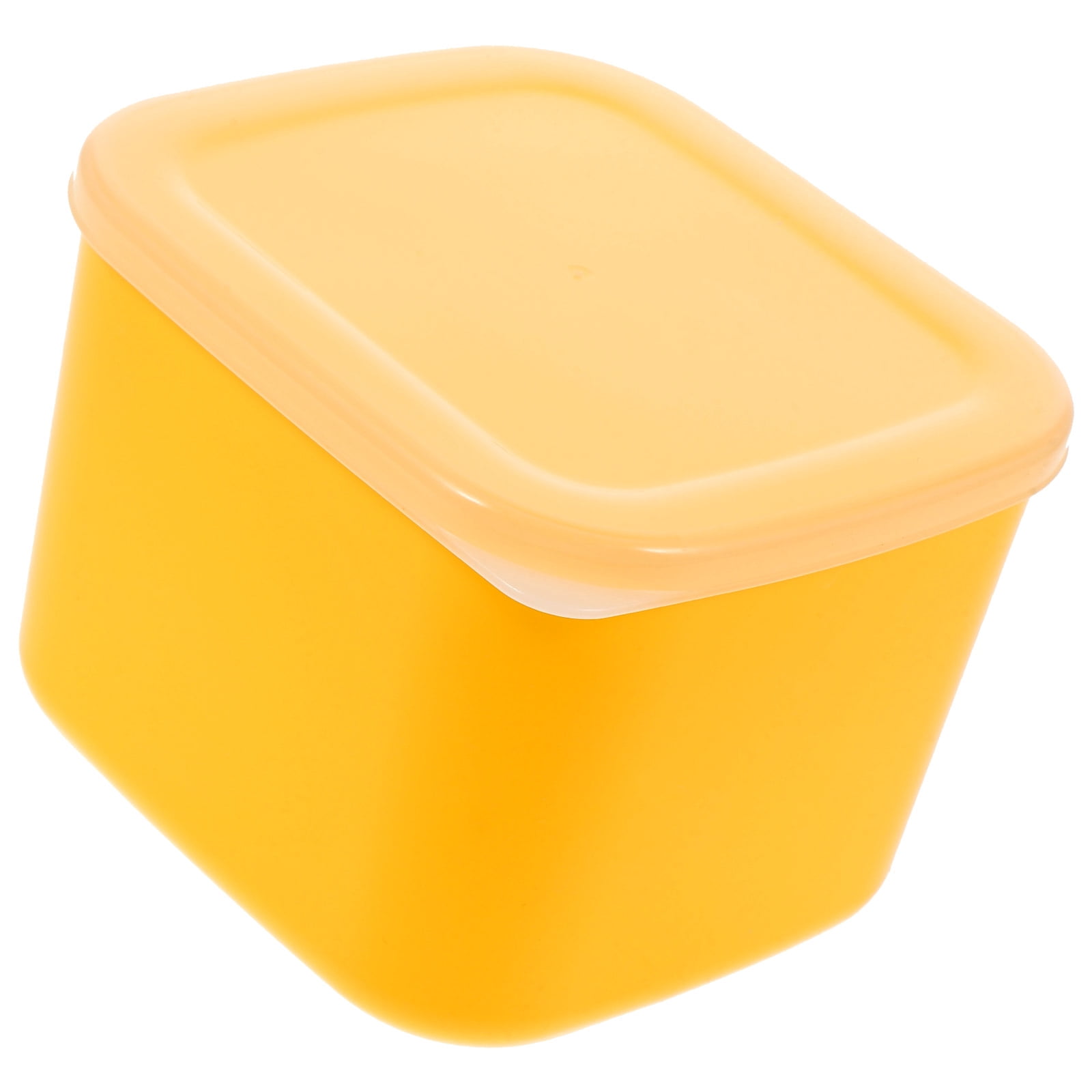 HAMPPLIES Slice Cheese Container Rectangular 1Pcs 4.7X4.3X3.5In ...
