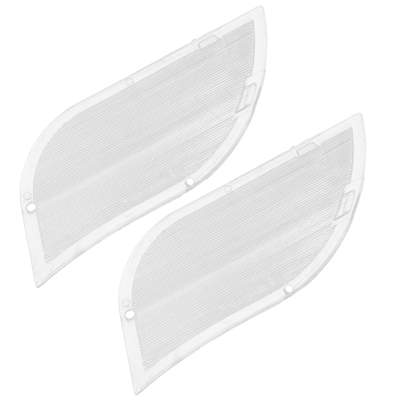 1pair Kitchen Range Hood Light Covers Transparent Lamp Shade Easy To ...