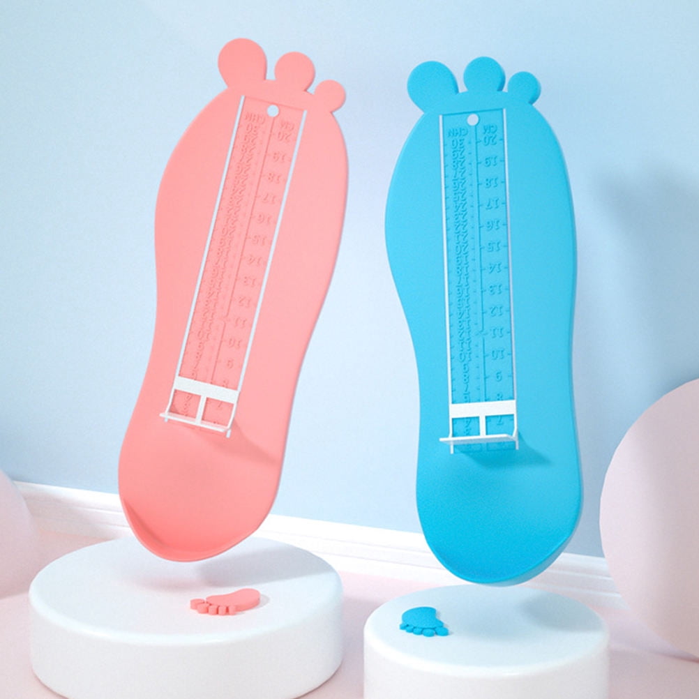 VERDANVERSE Kids Foot Length Gauge Foot Measure Gauge Pink ABS 1Pcs ...
