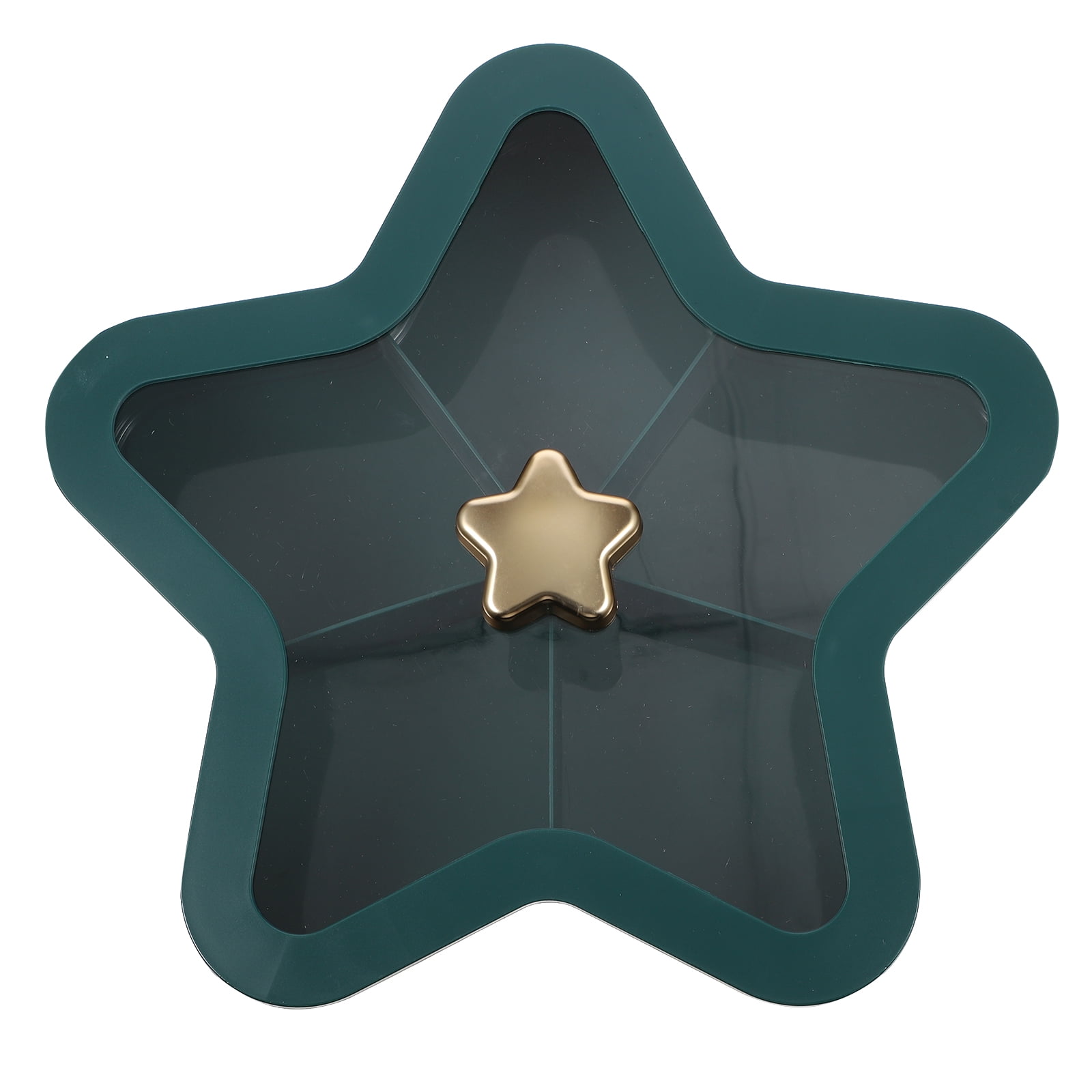 HOMEMAXS 1pc Multi-grids Snack Plate Party Candy Storage Shaped Food ...