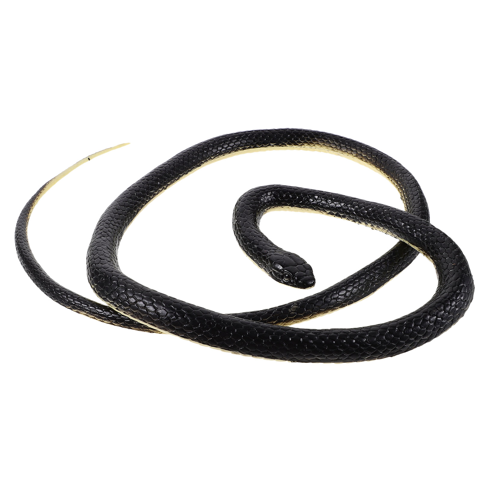 HOMEMAXS 1pc Realistic Rubber Snakes Toys Scary Fake Snake Rubber Snake ...