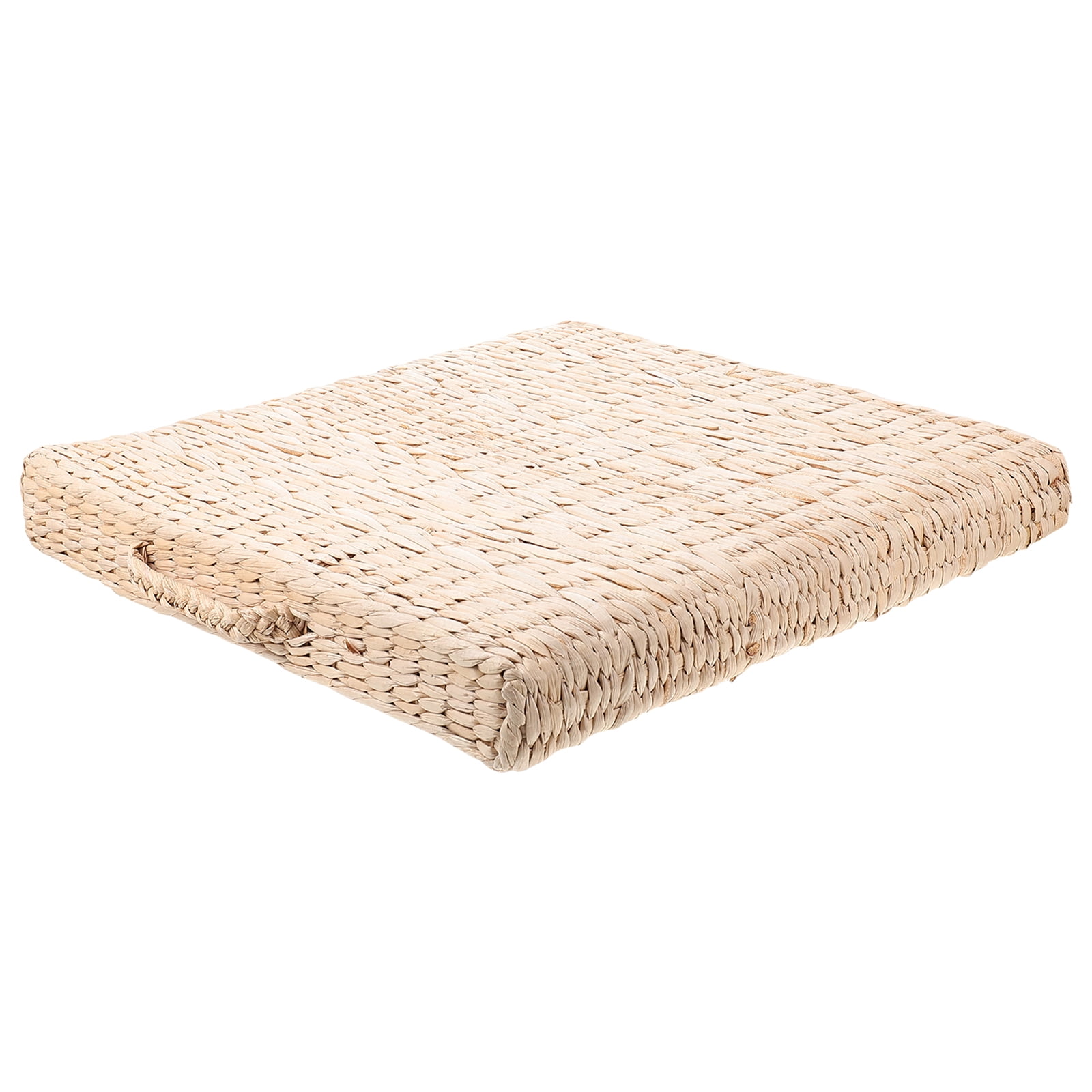 HOMEMAXS 1pc Square Woven Mat Tatami Mat Straw Woven Futon Cushion Yoga ...