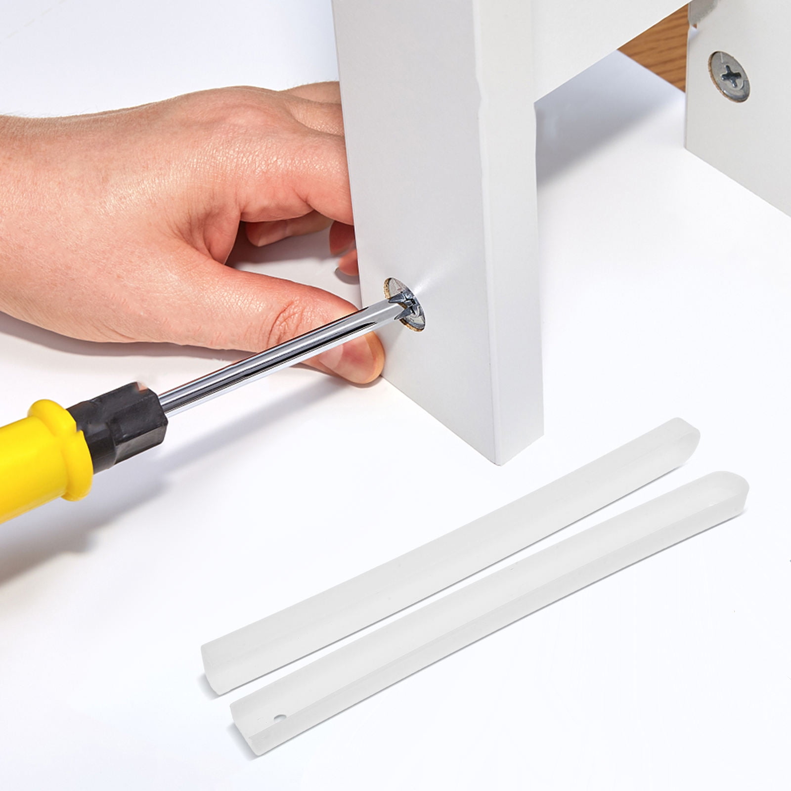 HOMEMAXS 1set Plastic Drawer Bottom Rail For Storage Box Drawer Slides ...