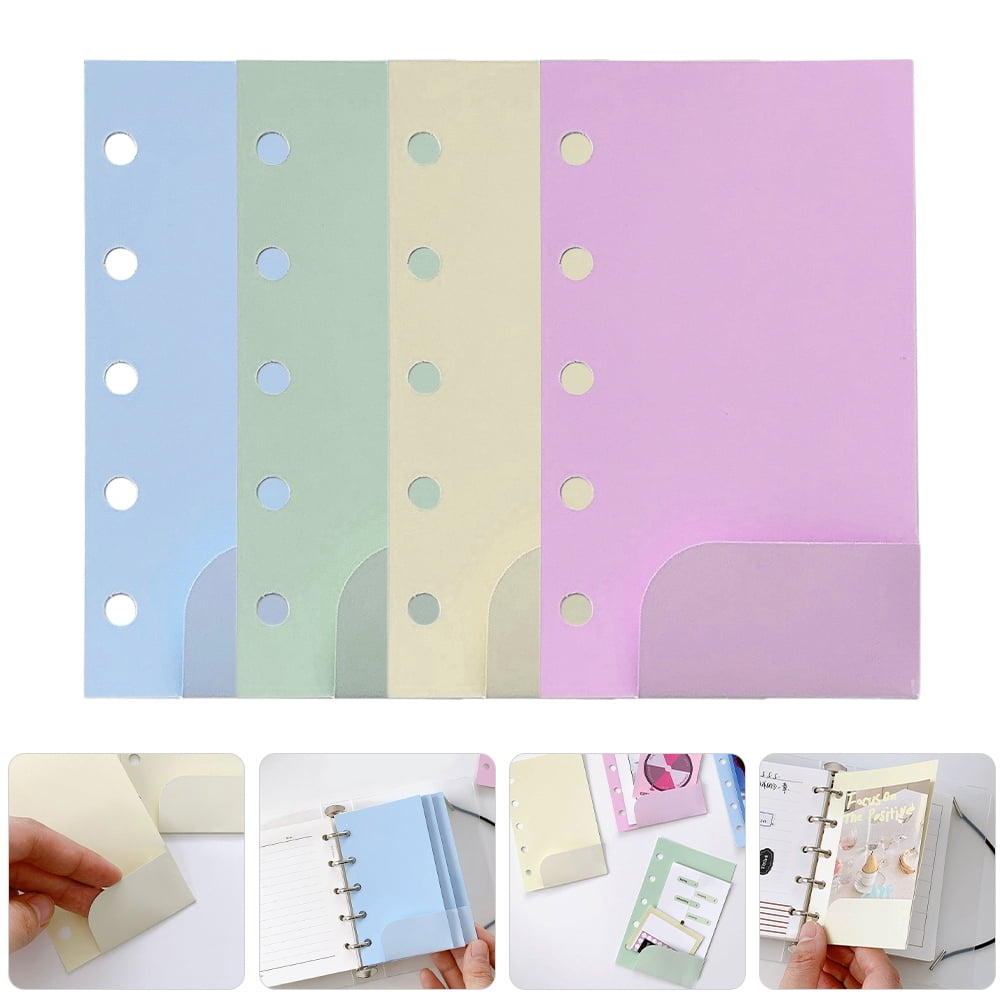 HOMEMAXS HOMEMAXS 2 Bags of Scrapbook Binder Inserts Portable Binder ...