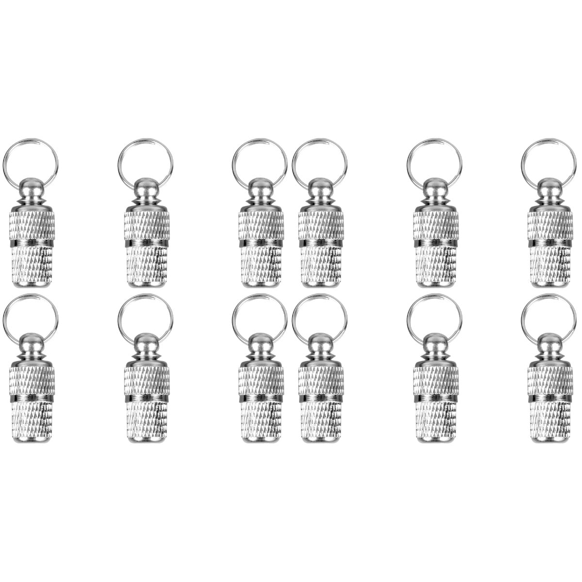 HOMEMAXS 2 Count Pet ID Tag Dog Barrel Engraved Number Tags ...