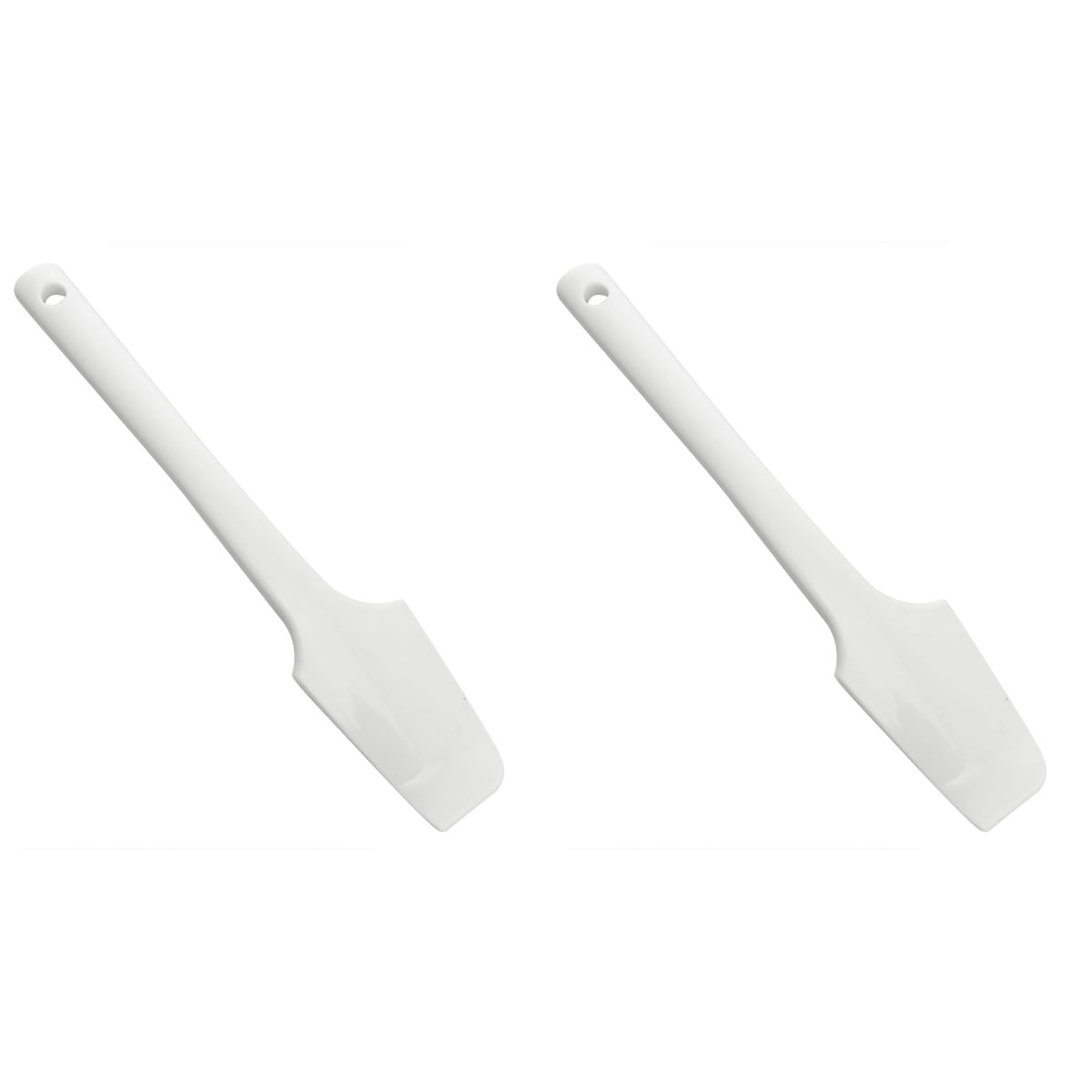 HOMEMAXS 2 Count Spreading Spatula Makeup Scraper Spatulas Mixing White ...