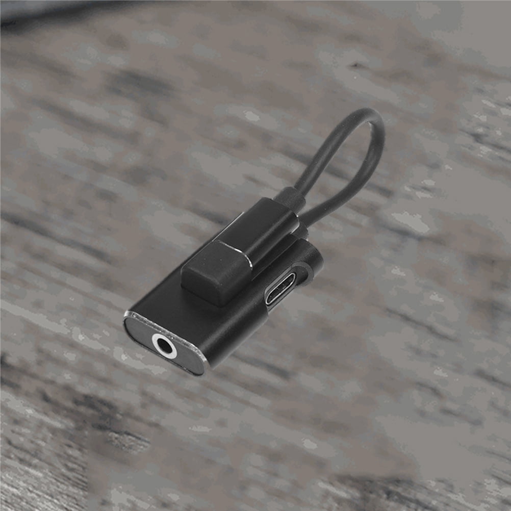 2 In 1 Type-C To 3.5mm Headphone Jack AUX Audio Cable Adapter Charging ...