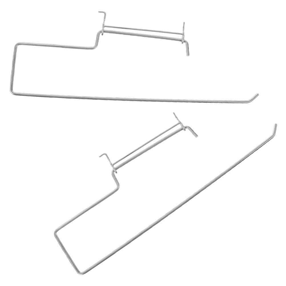 HOMEMAXS 2 PCS Wall Bracket Hooks RV Peeler Paper Towel Holder Round ...