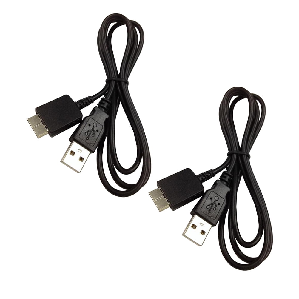 HOMEMAXS 2 PCS Wire Data Cable Media Player Charger 3X120CM Black ...
