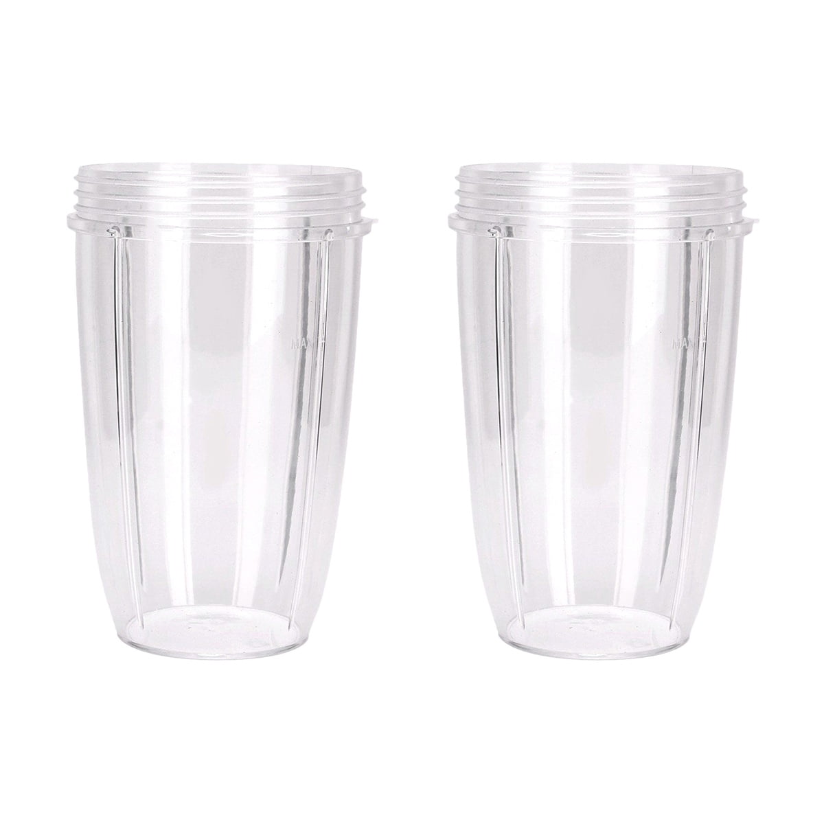 HOMEMAXS 2 Pack Replacement Cups with Lids Mixing Blender Accessories ...