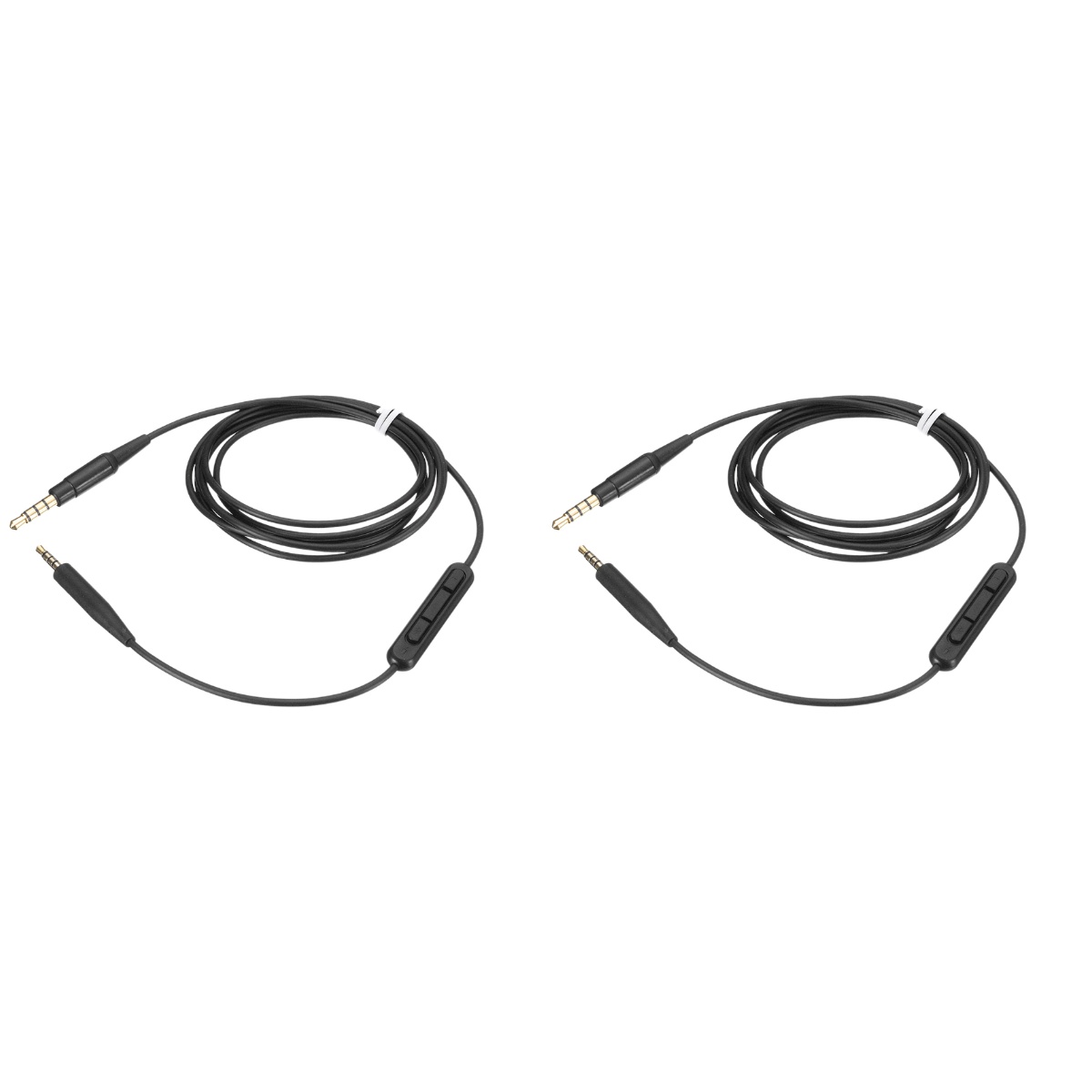 HOMEMAXS 2 Pack Splitter Headphone Adapter Extension Cord Stereo Audio ...