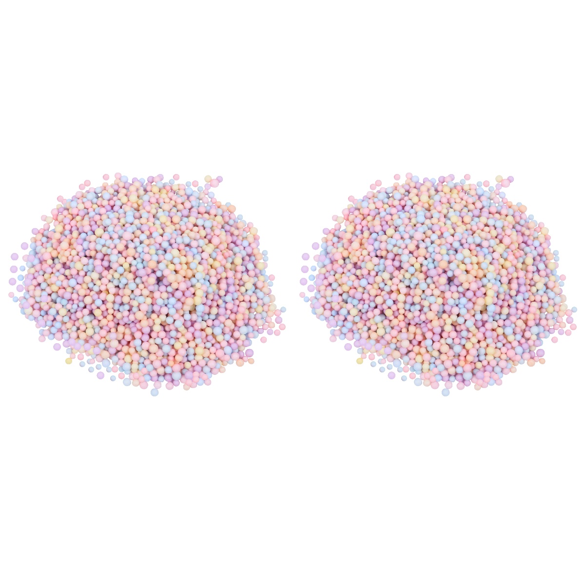 HOMEMAXS 2 Packs Colorful Filling Balls Transparent Small Foam Child ...