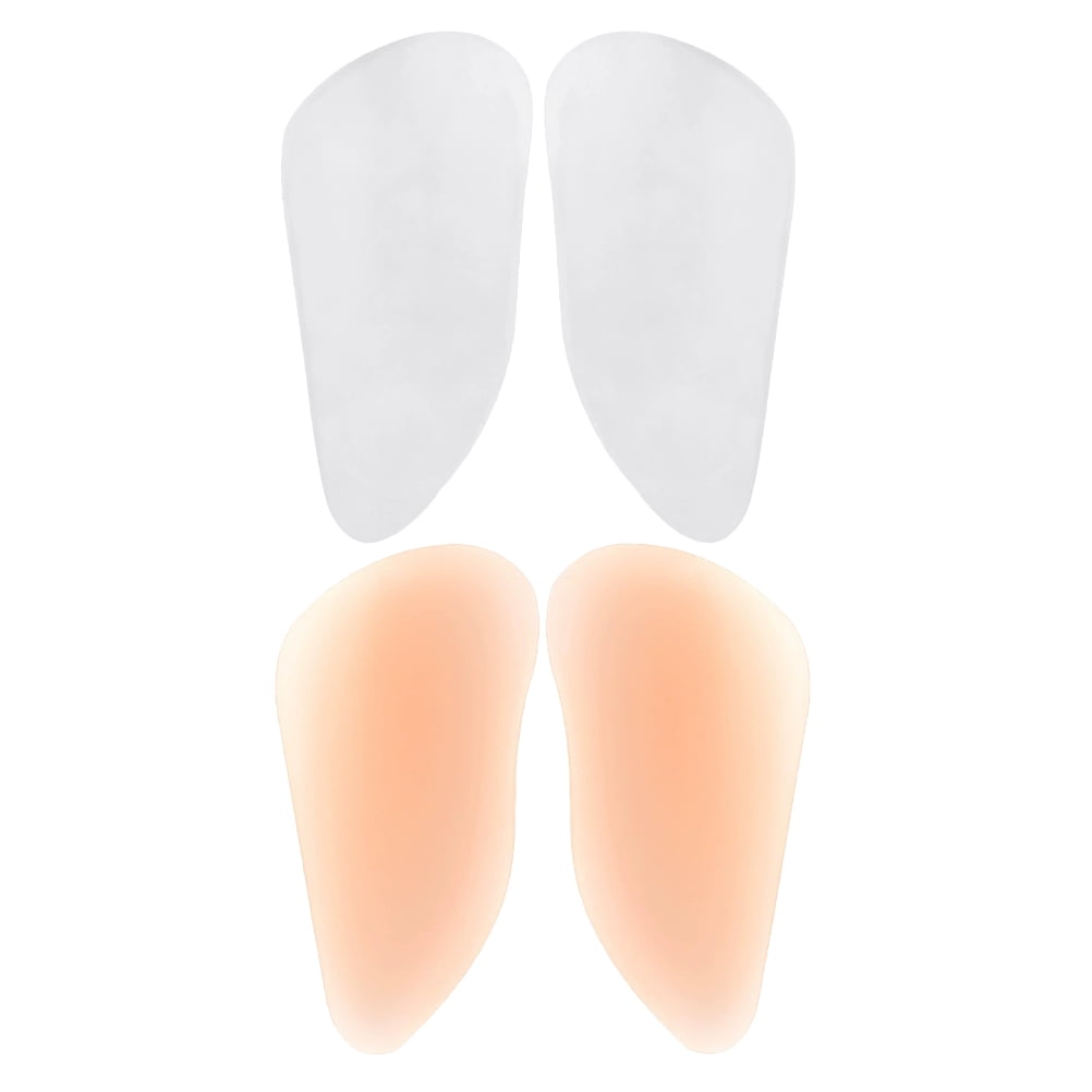 2 Pair Adhesive Leg Pads Soft Silicone Leg Corrector Leg Pads Self ...