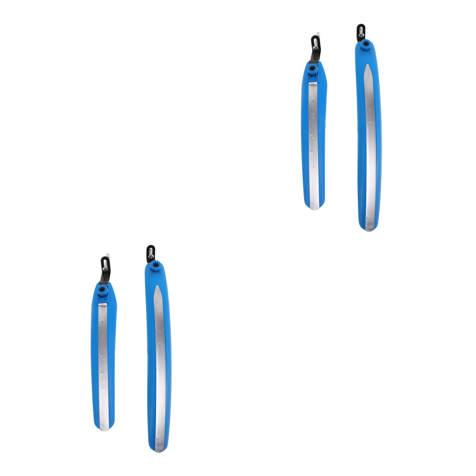 HOMEMAXS 2 Pairs Adjustable Mountain Bike Mudguard Set For Front And ...