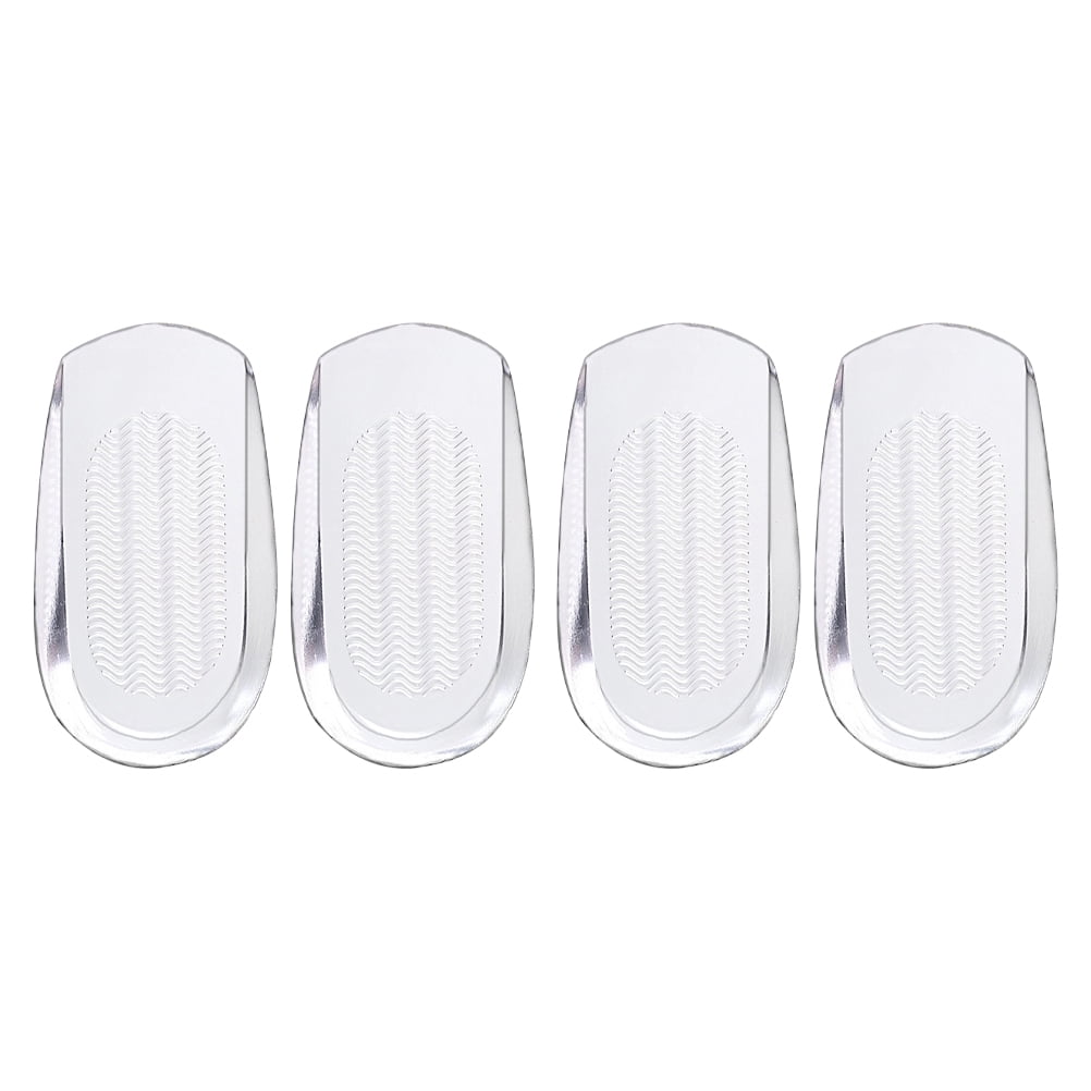 HOMEMAXS 2 Pairs Anti-wear Heel Cups Shoe Insert Foot Pads Taps Sole ...