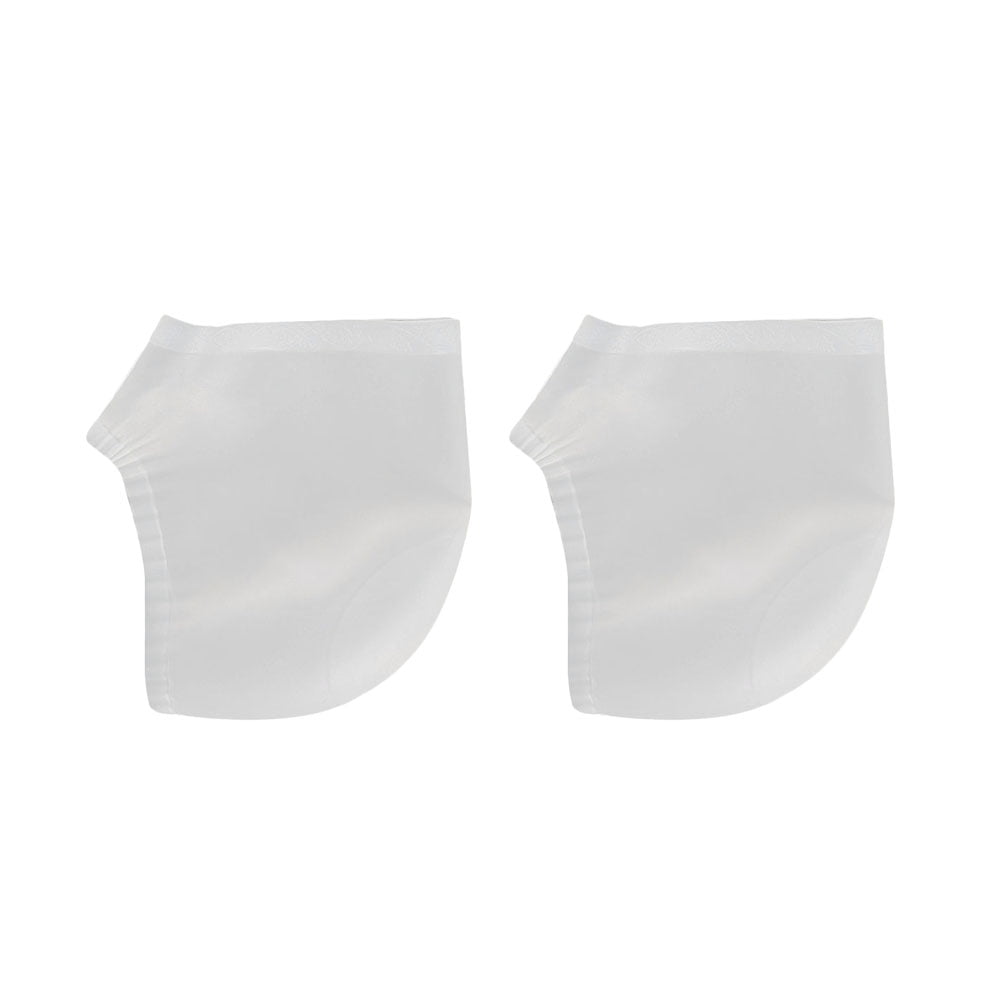 Silicone Heel Socks for Wearing Use Comfortable and Durable White Size ...