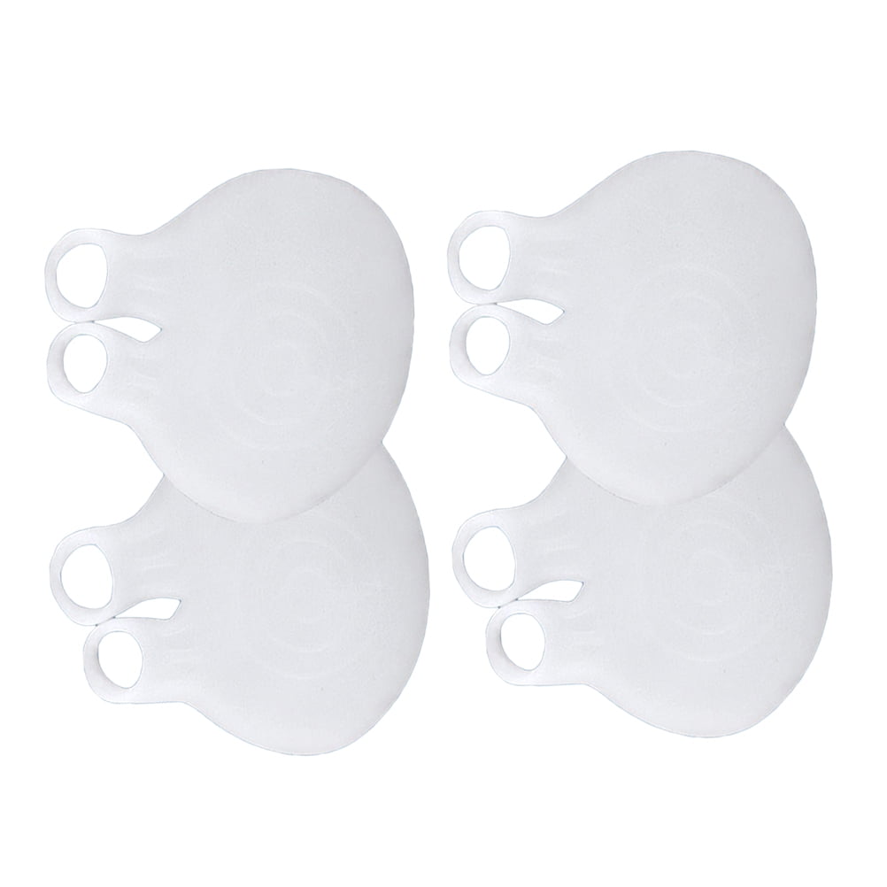 White SEBS Forefoot Pads for Foot Care Soft Flexible and Durable with ...