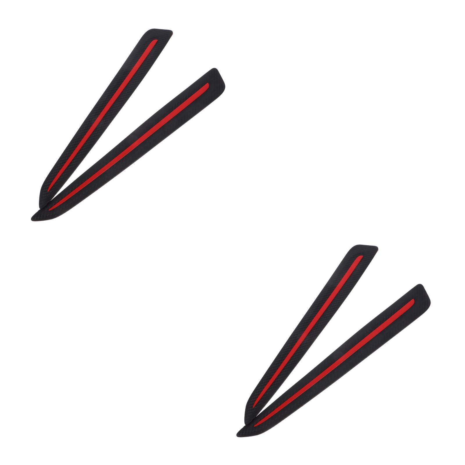 HOMEMAXS 2 Pairs Front Bumper Guard For Cars Anti-Collision Protection ...