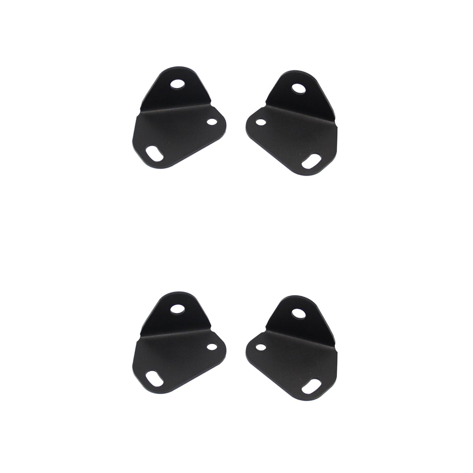 HOMEMAXS 2 Pairs Mounting Base Bracket LED Light Bar Brackets Work ...