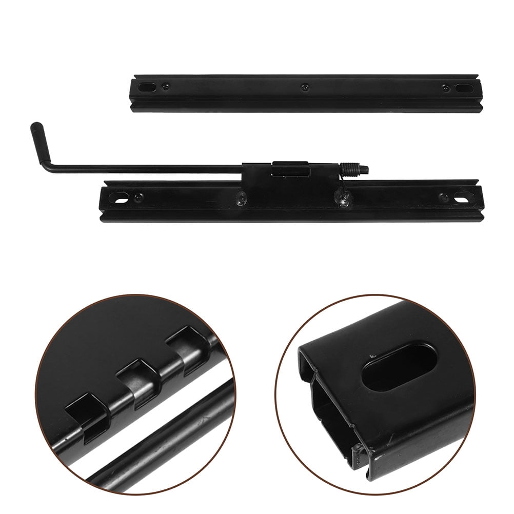HOMEMAXS 2 Pairs Seat Slider Track Universal Bucket Seat Bottom Mount ...