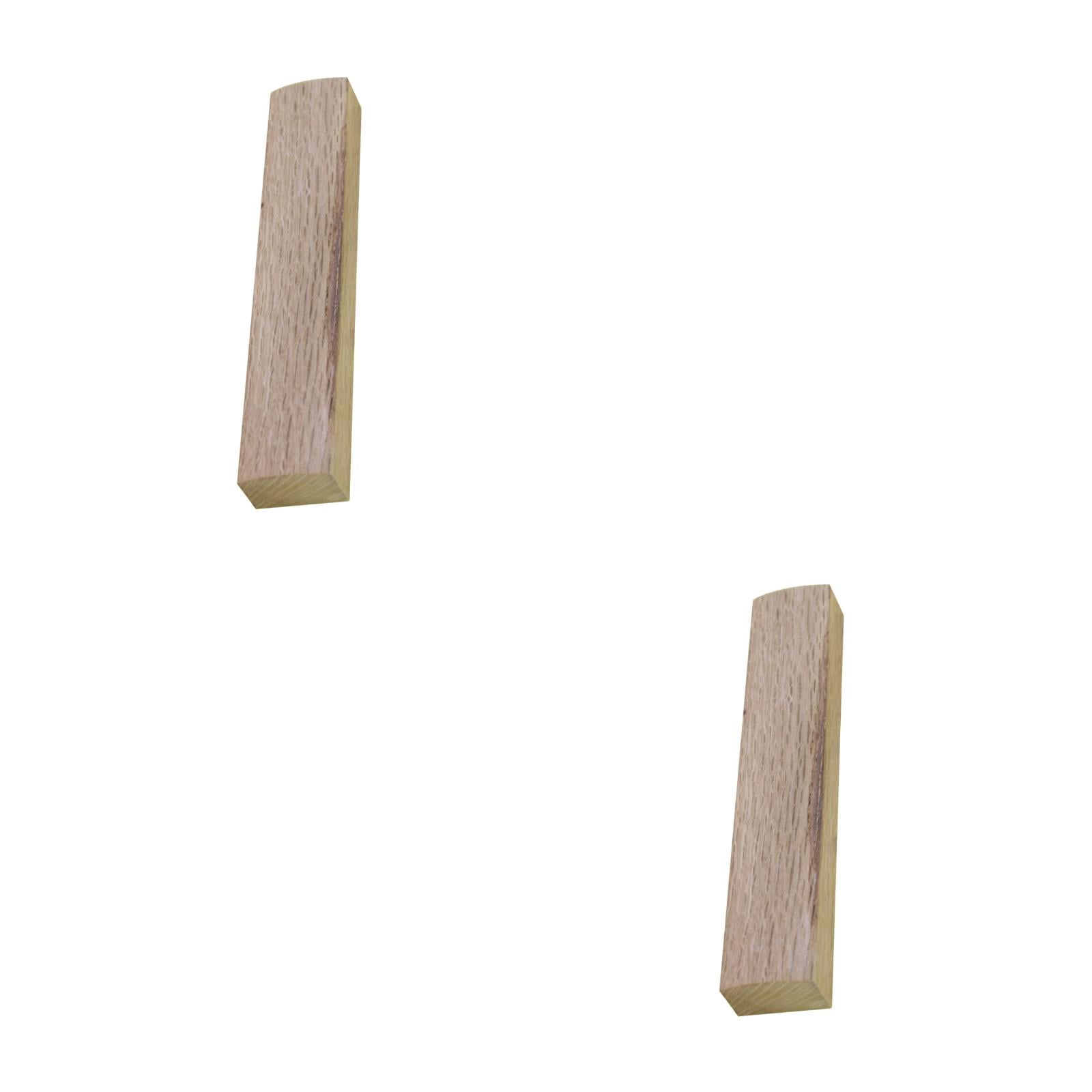 HOMEMAXS 2 Pairs Wooden Paperweight Calligraphy Painting Paper Weight ...