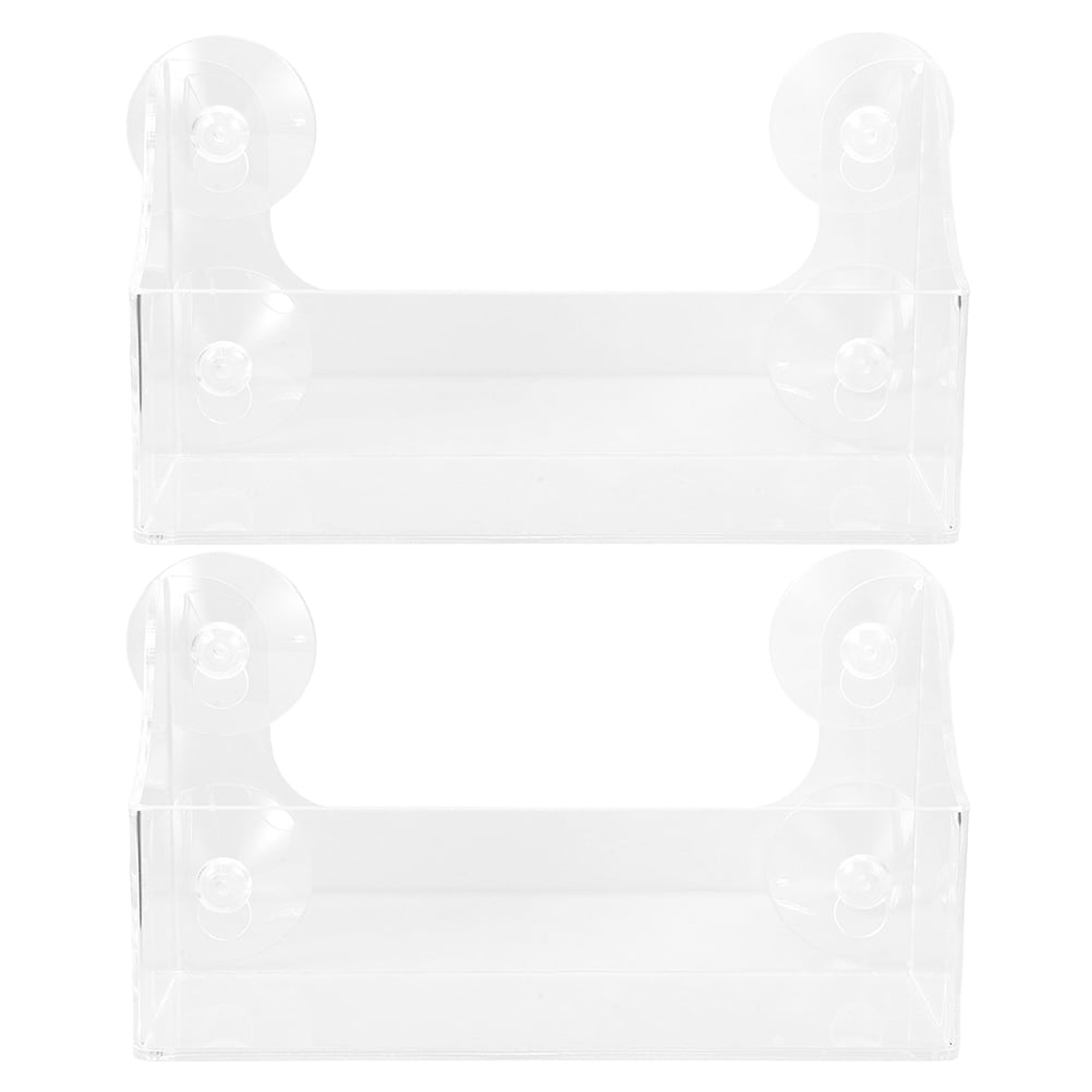 HOMEMAXS 2 Pc Drinks Suction Cup Holder Sucker Fridge Organizer Beer ...