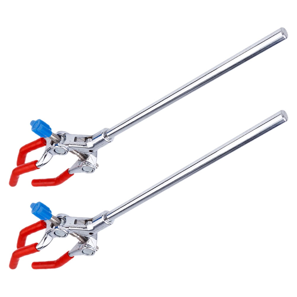 HOMEMAXS 2 Pcs 3-finger Clamp Laboratory Test Tube Clamp 27.80X7.00X3 ...