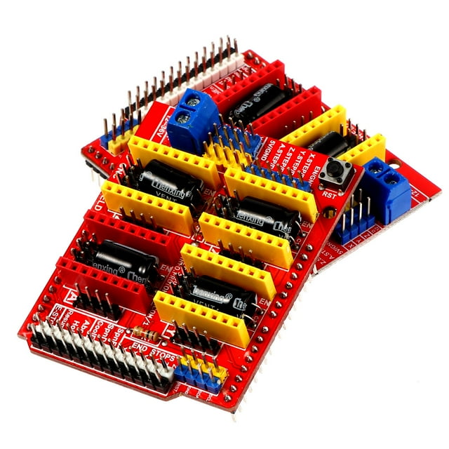 HOMEMAXS 2 Pcs A4988 Driver Board Engraver Shield Stepper Motor Modules ...