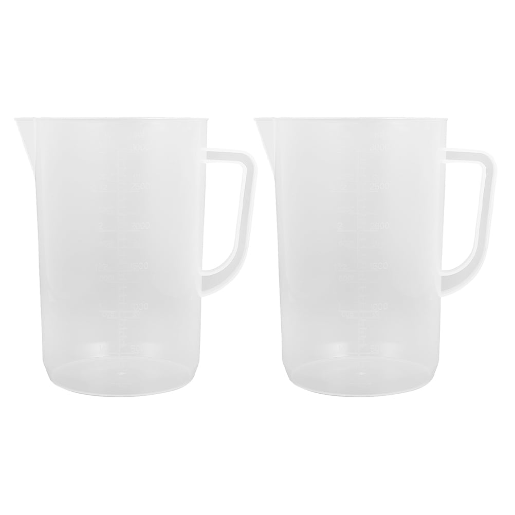 HOMEMAXS 2 Pcs Auto Repair Oil Measuring Cup Commercial Large Engine ...