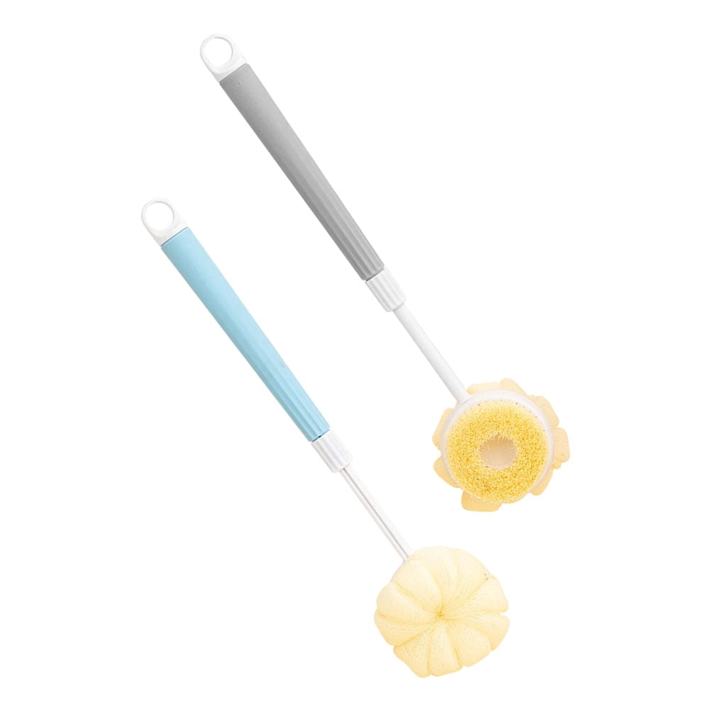 2 Pcs Back Lotion Applicator for Women Scrubber Shower Scalp Platform ...