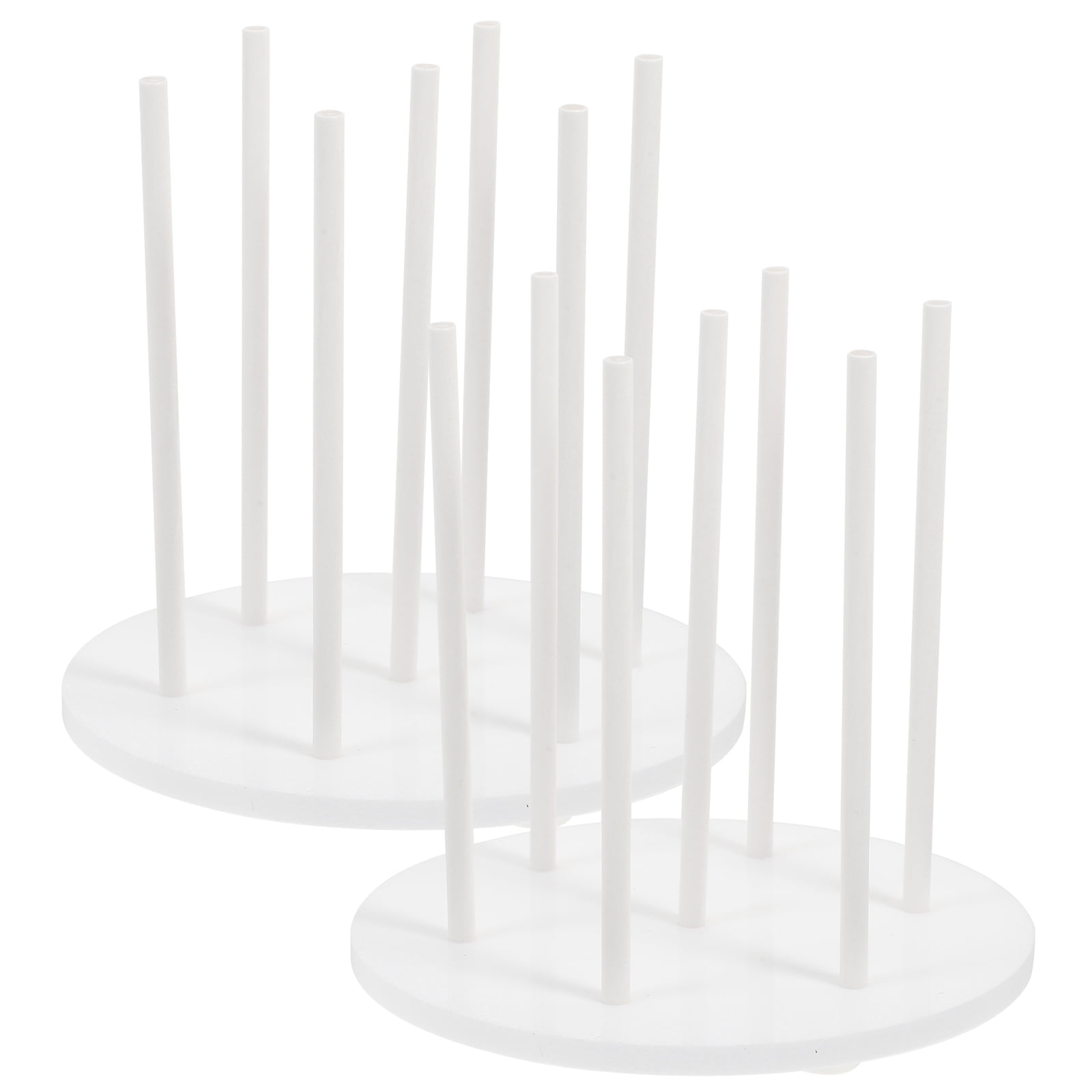 HOMEMAXS 2 Pcs Cake Pop Carrier Maker Candy Stand Desktop Holder Multi ...