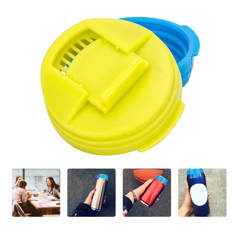 HOMEMAXS Blue Can Cover with Leakproof and Dustproof Design for ...